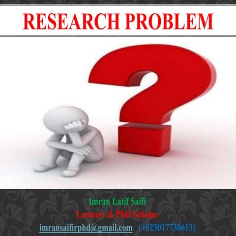 Research problem | PPT