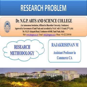 Research Problem | PPT