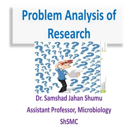 Research problem analysis final | PPT