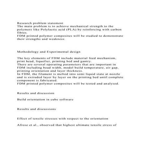 Research problem statementThe main problem is to achieve mecha.docx