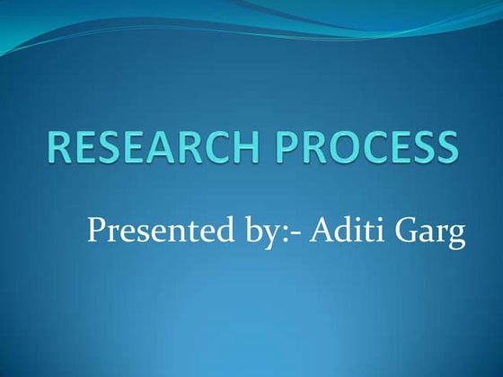 Research process | PPT