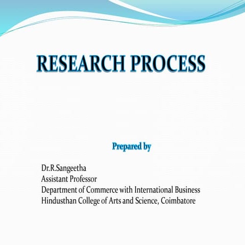 Research process | PPTX