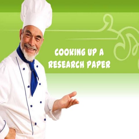 Research process cooking 2014 | PPTX