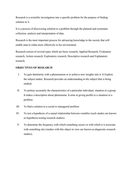 Research process | PPTX | Science
