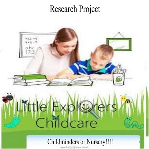 Research project on childminders | PPTX