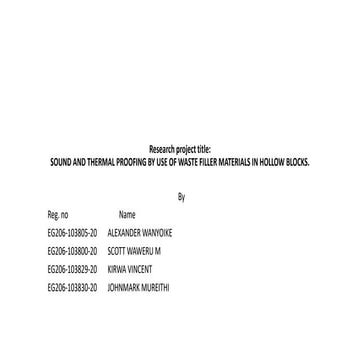 Research project presentation on thermal and sound properties.pptx