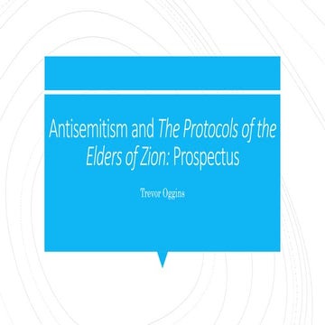 Research project prospectus | PPTX