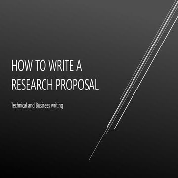 1 HOW TO LAY OUT A RESEARCH PROPOSAL Title Page .docx