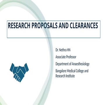 writing a research proposal for medical research.pptx