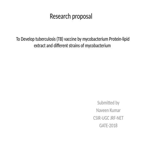 Research proposal-ppt Research proposal-pptResearch proposal-ppt | PPTX