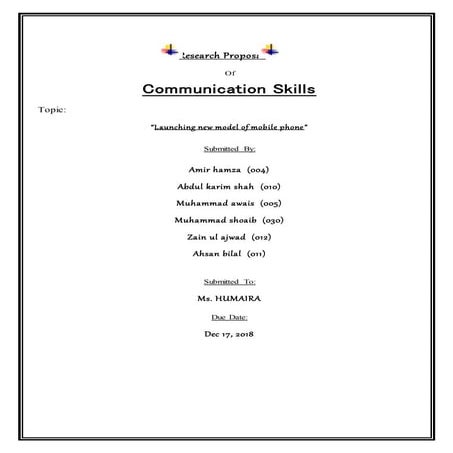 Launching of New Mobile Phone | DOCX | Smartphones | Consumer Electronics