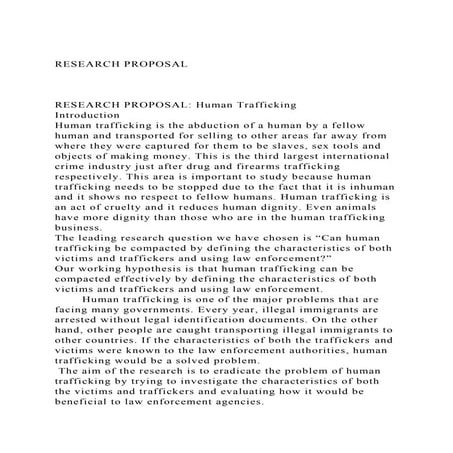 RESEARCH PROPOSALRESEARCH PROPOSAL Human Trafficki.docx