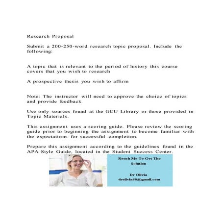Research proposal submit a 200 250-word research topic propo | DOCX ...