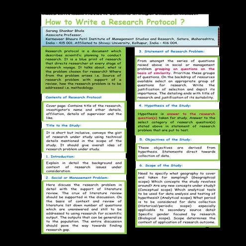 Research Protocol | PDF