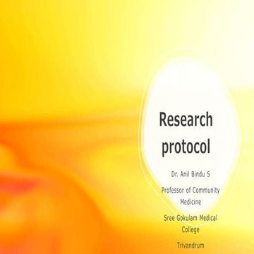 Research protocol | PPTX