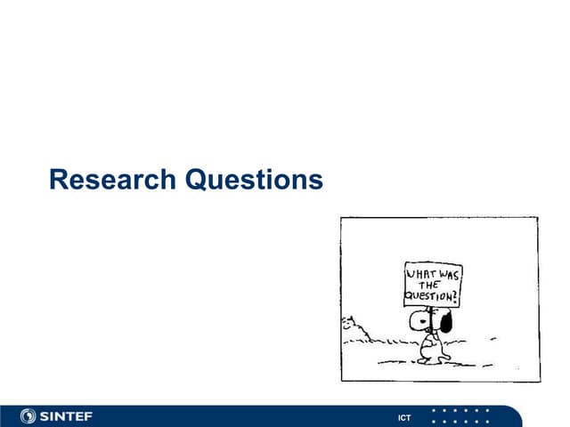 Research question presentation | PPTX