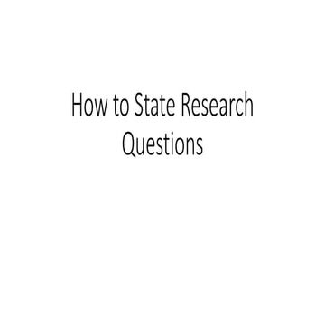 Research Questions Pptx Research Questions Pptx