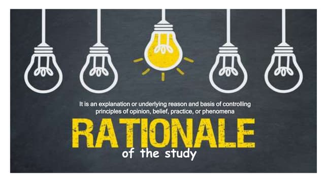 Research Rationale Pptx