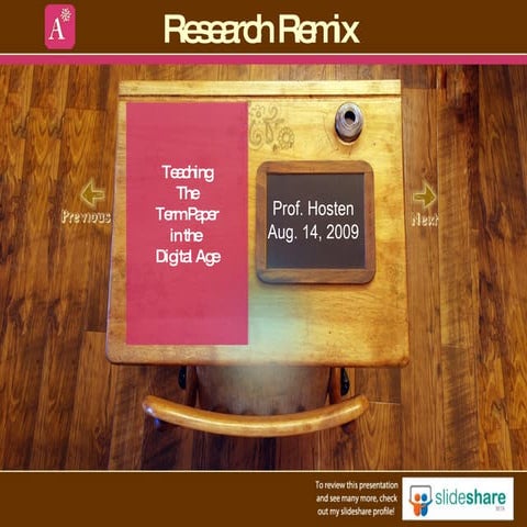 Research Remix | PPT