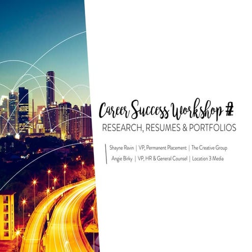 Roadmapping Your Career Success | PPTX