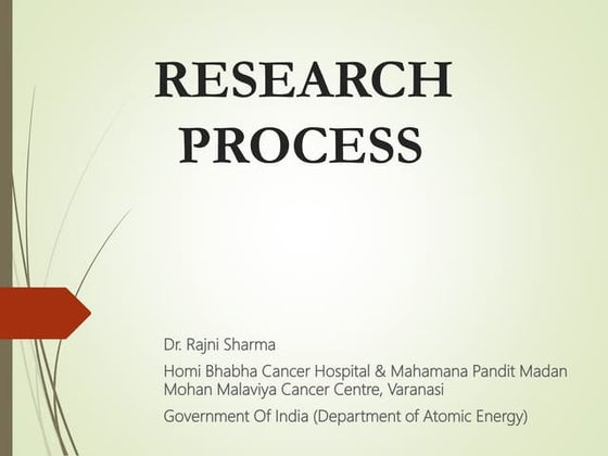 Research process | PPTX | Science
