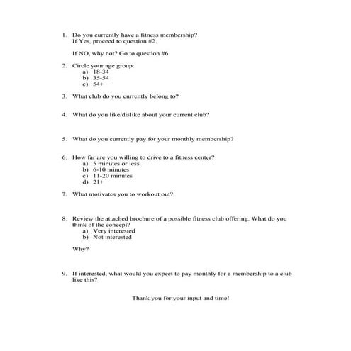 Research Survey | DOC