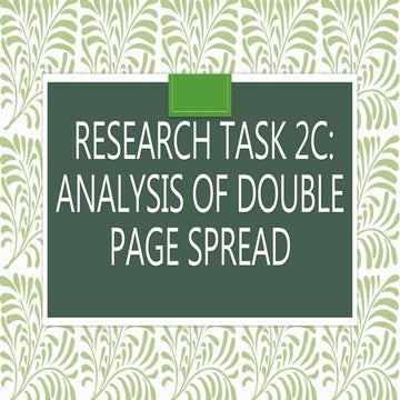 Research task 2c | PPT