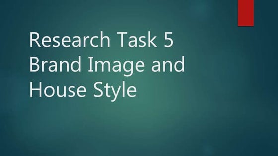 Website Production Task 2 | PPT