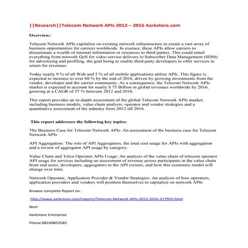 Research telecom network ap is 2012 – 2016 aarkstore.com | Internet ...