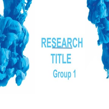 RESEARCH TITLE Examples and Background of the study.pptx