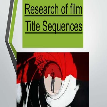 Research title sequence | PPT