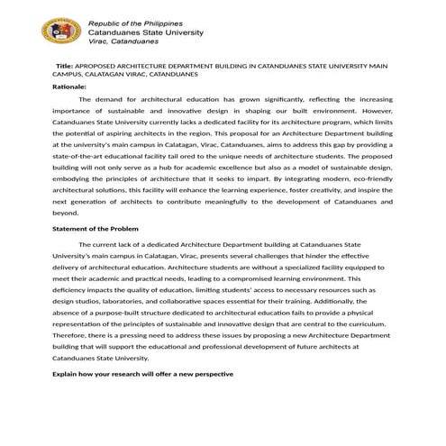 Research Topic and Rationale Guidelines in research making | PDF