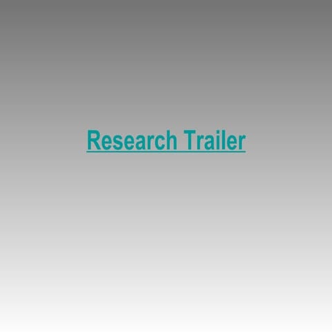 Research & Planning | PPT