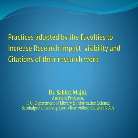 Research Visibility.pptx