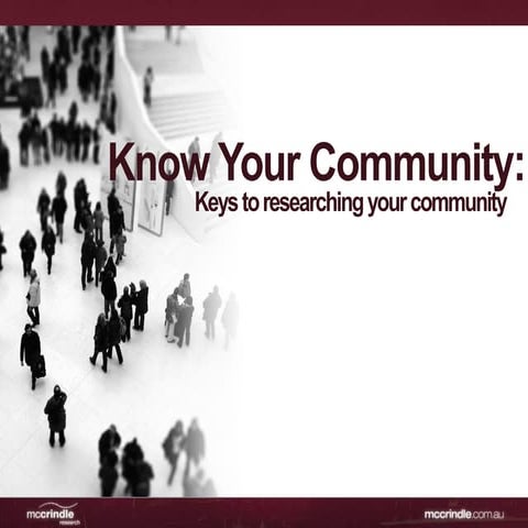 Research your community | PDF