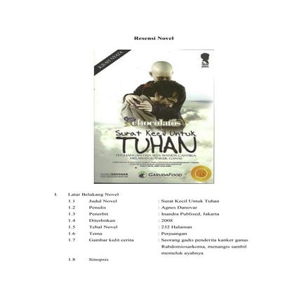 Tugas resensi novel (y)