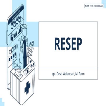 Resep farmasetika dasar dan bagian bagian resep.pptx