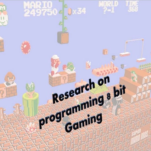 Reserach on porgrammign 8 bit | PPT