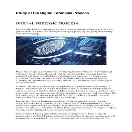 reserach paper on Study Of Digital Forensics Process.docx