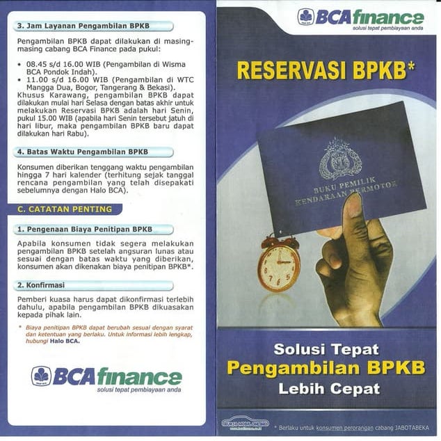 Reservasi bpkb 1 | PDF