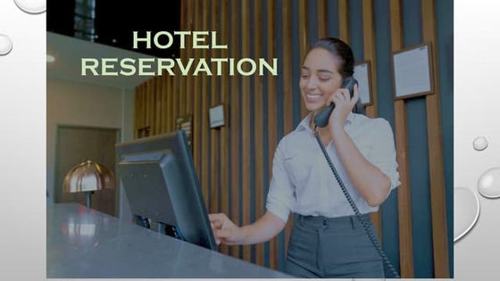 CHECK IN AND CHECK OUT PROCEDURES IN HOTEL | PPTX