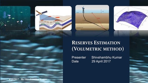 Reserve Estimation of Initial Oil and Gas by using Volumetric Method in ...
