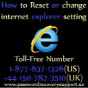 Reset or change internet explorer settings