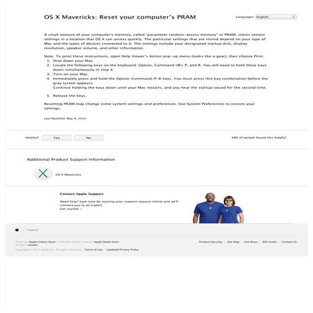 Reset pram powerbook | PDF