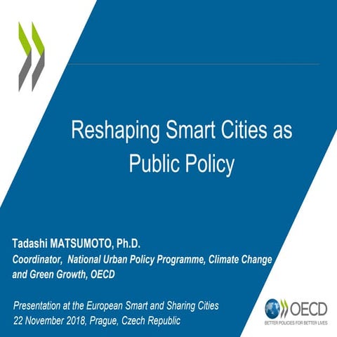 Reshaping smart cities as public policy | PPT