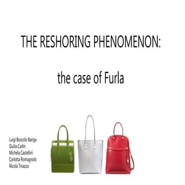 Reshoring - Furla | PPTX