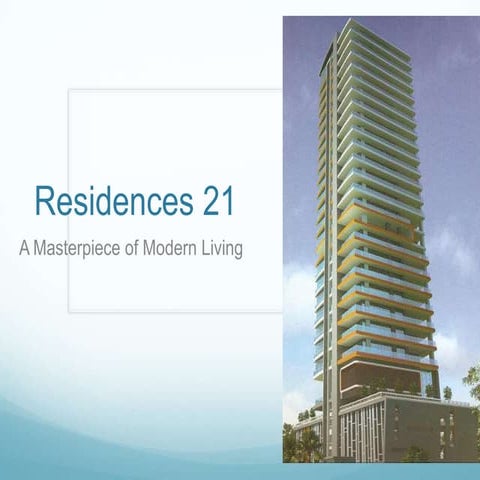 Residences 21 | PPTX