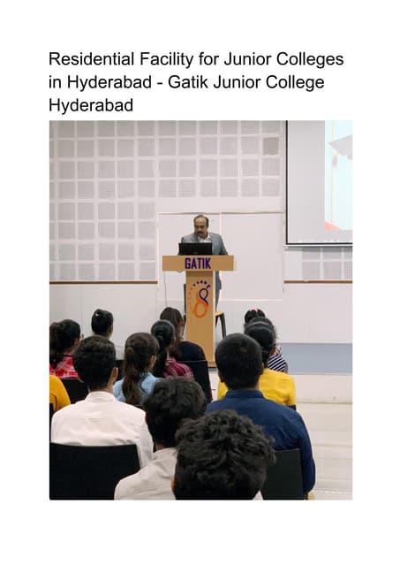 Gatikedu College presentations