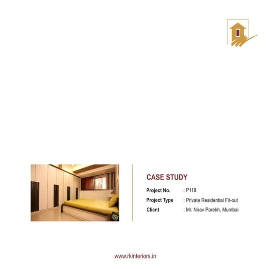 Residential fit out-case_study_-_rk_interiors_mumbai | PDF