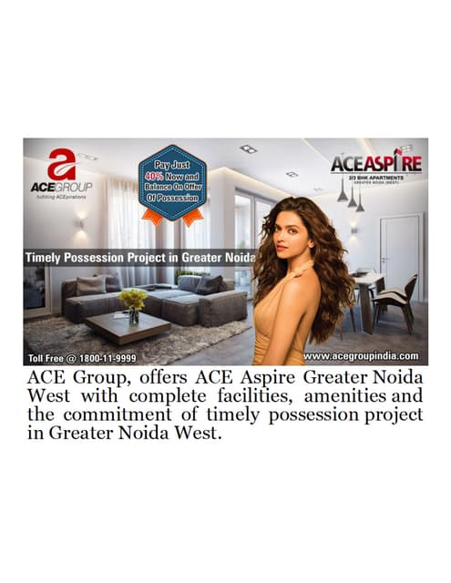 Luxurious residential apartments in noida expressway | PDF